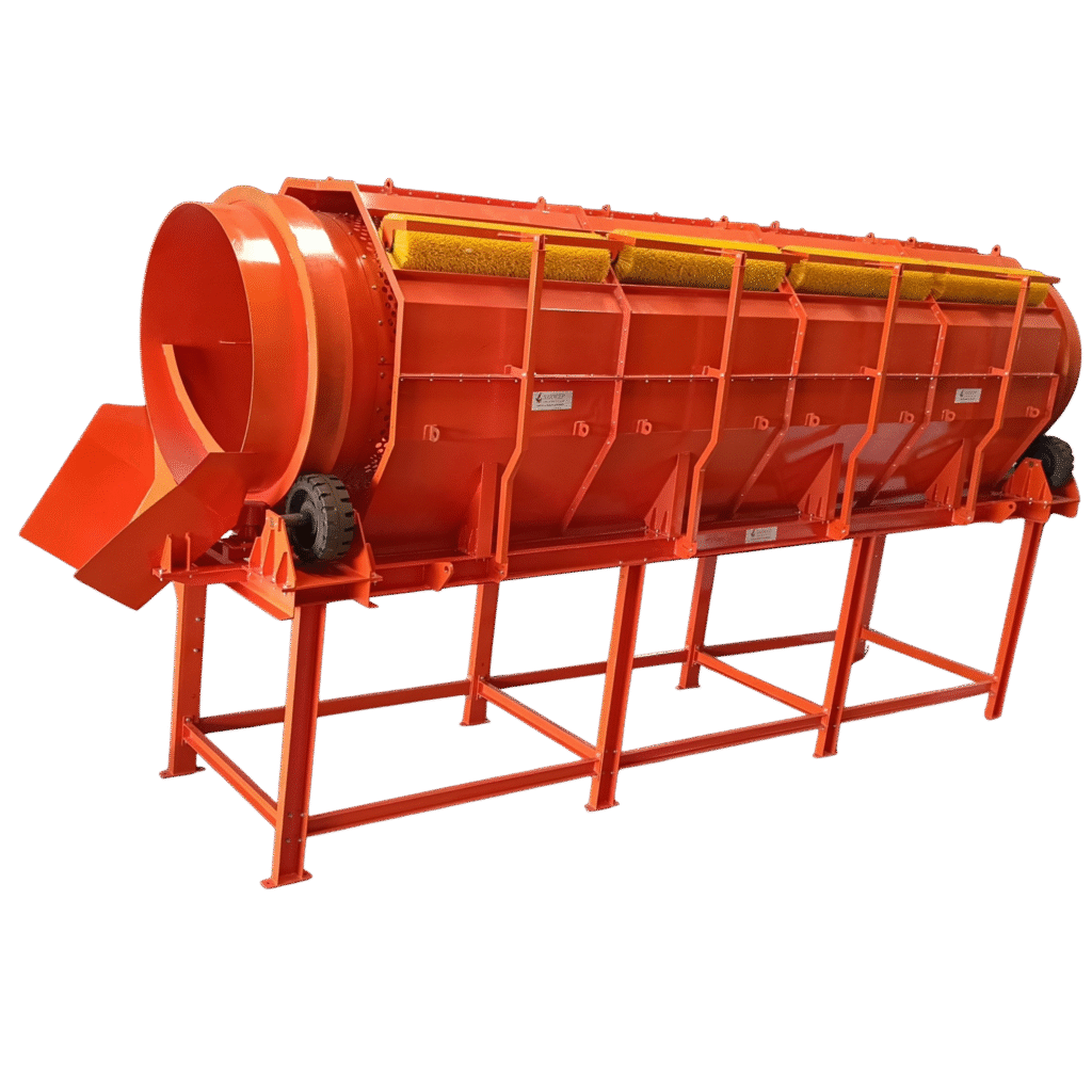 Trommel Screen - Saideep Vibrators Pvt. Ltd.